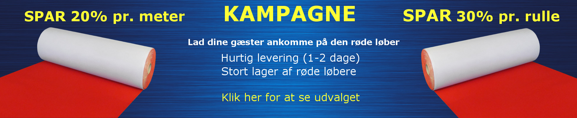 Klar Til Fest Festudlejning – Borde,stole,service samt salg af rød ...